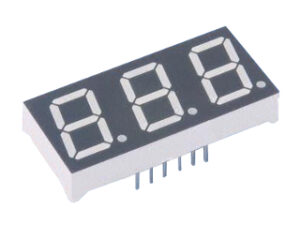 0.36 Inch 3 Digit 7 Segment LED Display - K.P. Technotrade