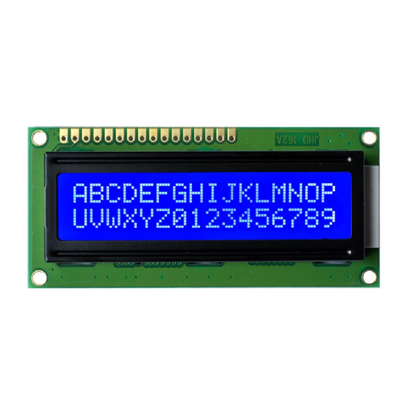 16×2 Character LCD Display With Blue Backlight - K.P. Technotrade